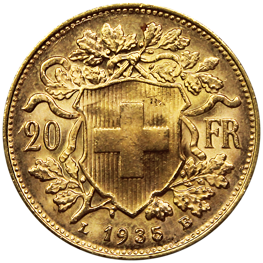 20 Franken Vreneli